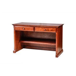 1121 Writing Desk with Drawers and Closed Back - Walmart.com