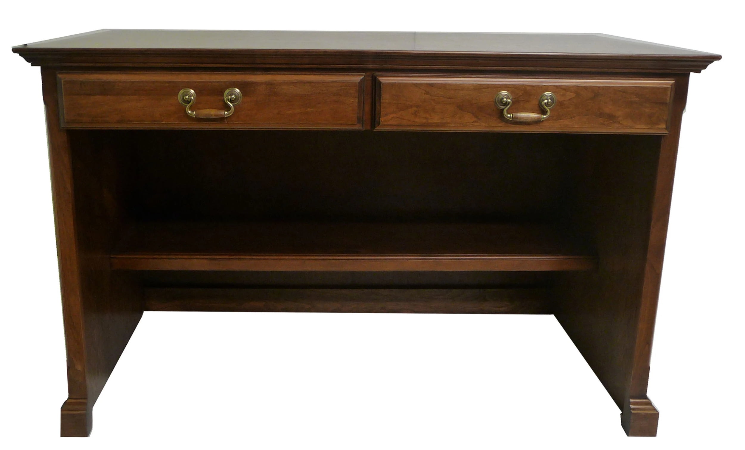 1121 Writing Desk with Drawers and Closed Back - Walmart.com