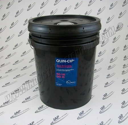 112543P100 Quin-Cip, 5-Gal Pail, ISO 100 - Designed for use with Quincy ...