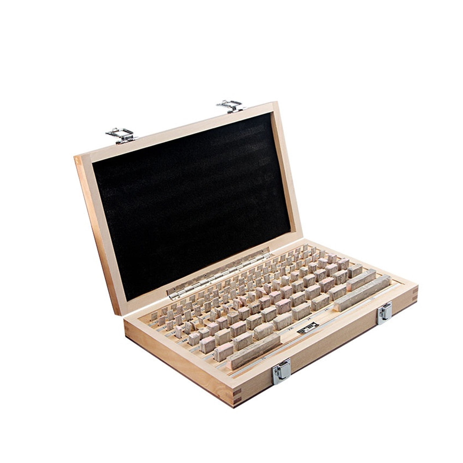 112Pcs/Set 1 Grade 0 Grade Inspection Block Gauge, Test Caliper Blocks ...