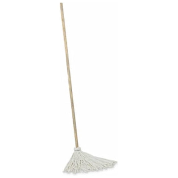 112R Deck Mop w/51 in. Wooden Handle, 12 oz. Rayon Fiber Head, 6/Pack ...