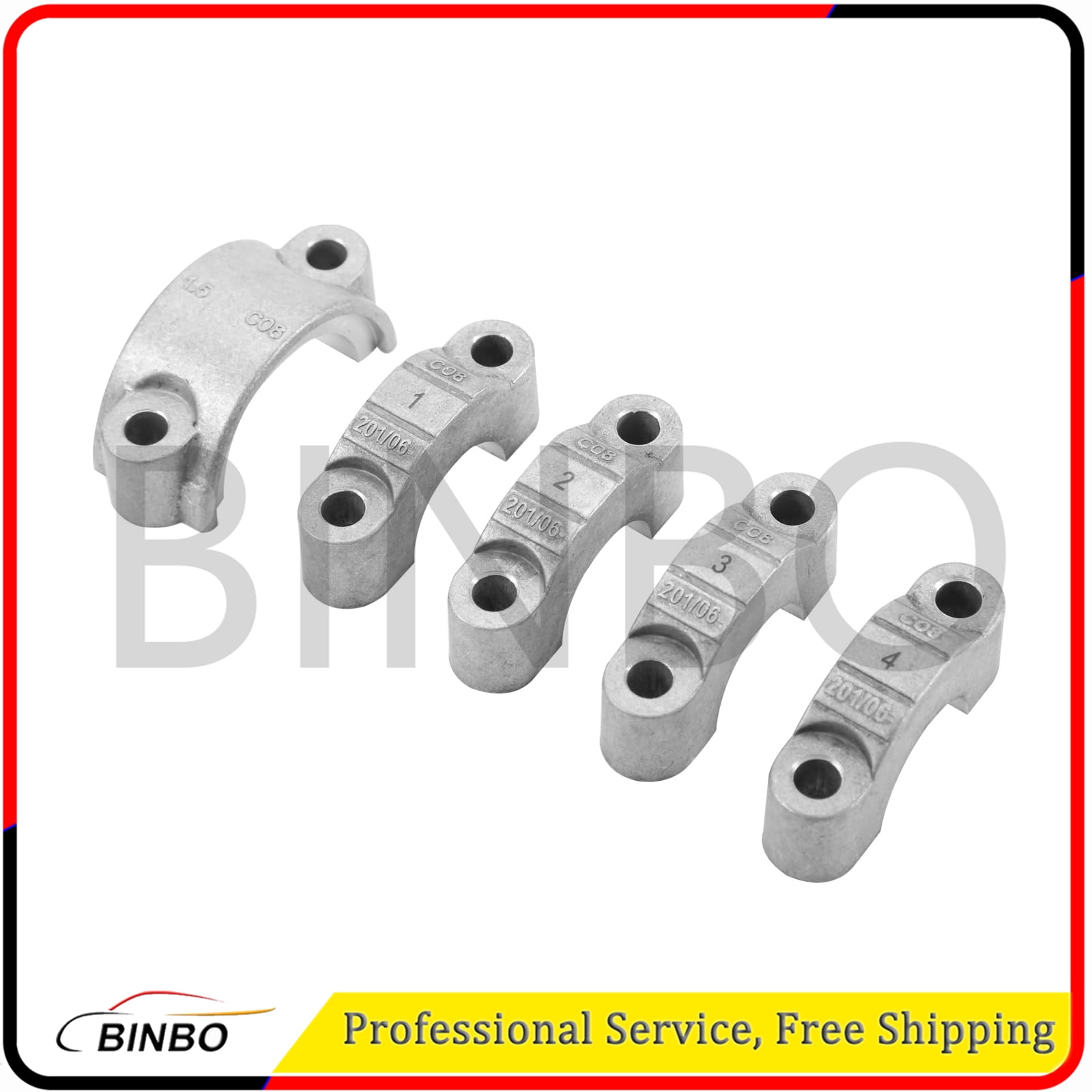 11317616469 5Pcs Intake Camshaft Rod Bearing Cap - Walmart.com