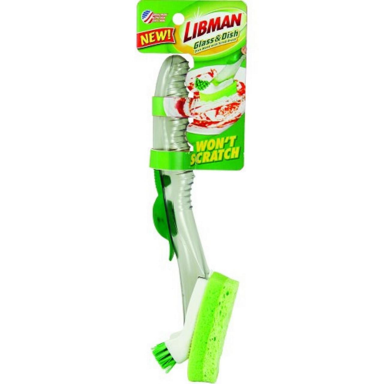 1132 11 in. Glass & Dish Dish Wand with Scrub Brush (Pack of 5 ...