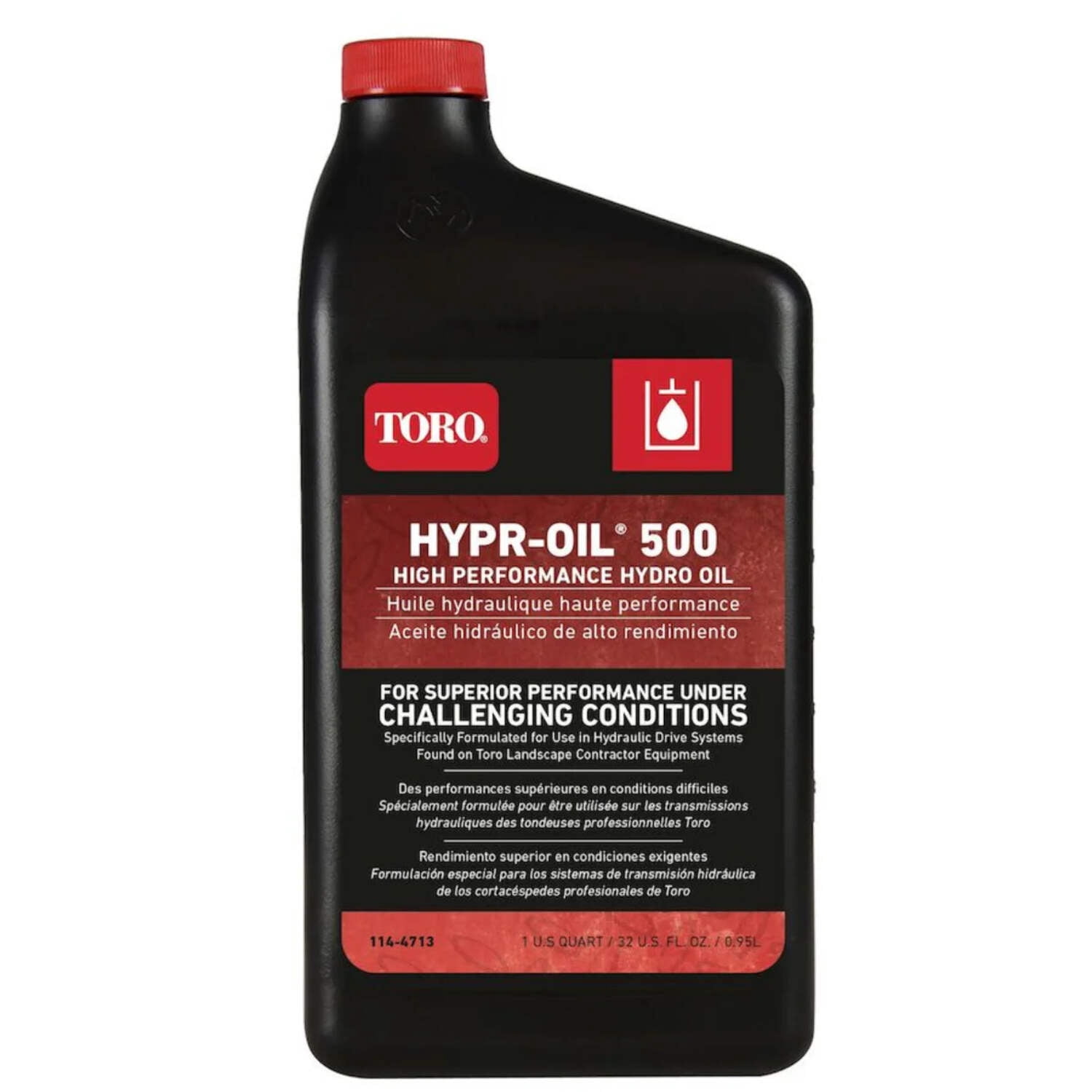 114-4713 – TORO HYPR-OIL 500 Hydraulic Oil (Quart) (Genuine OEM Fluid ...