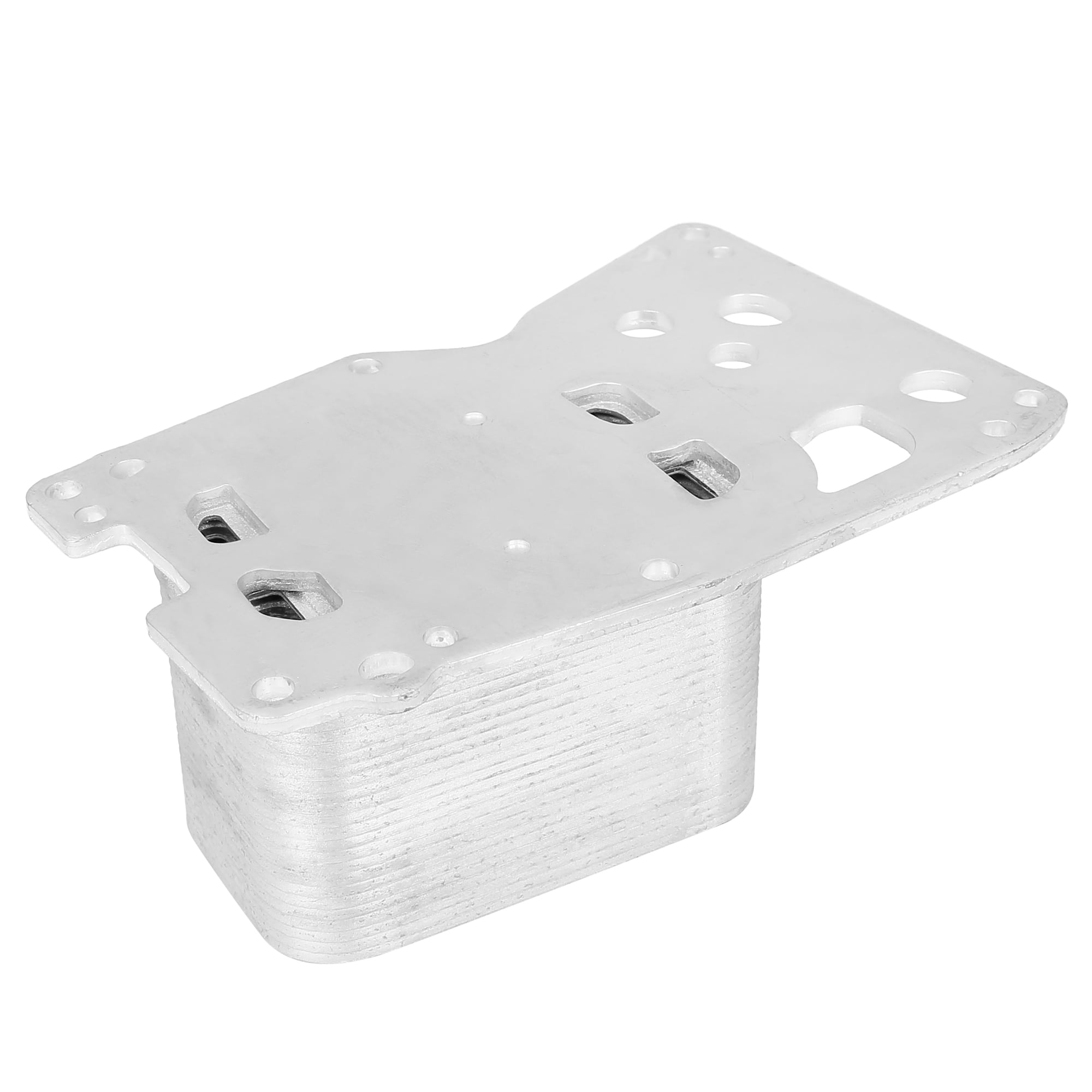 11428510855 11428507626 Automobile Engine Oil Cooler Metal Silver Tone ...