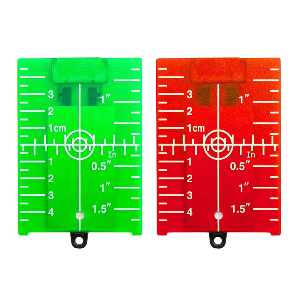 115×74Mm Plastic Lase Target Card Plate For Green Red Lase Level With ...