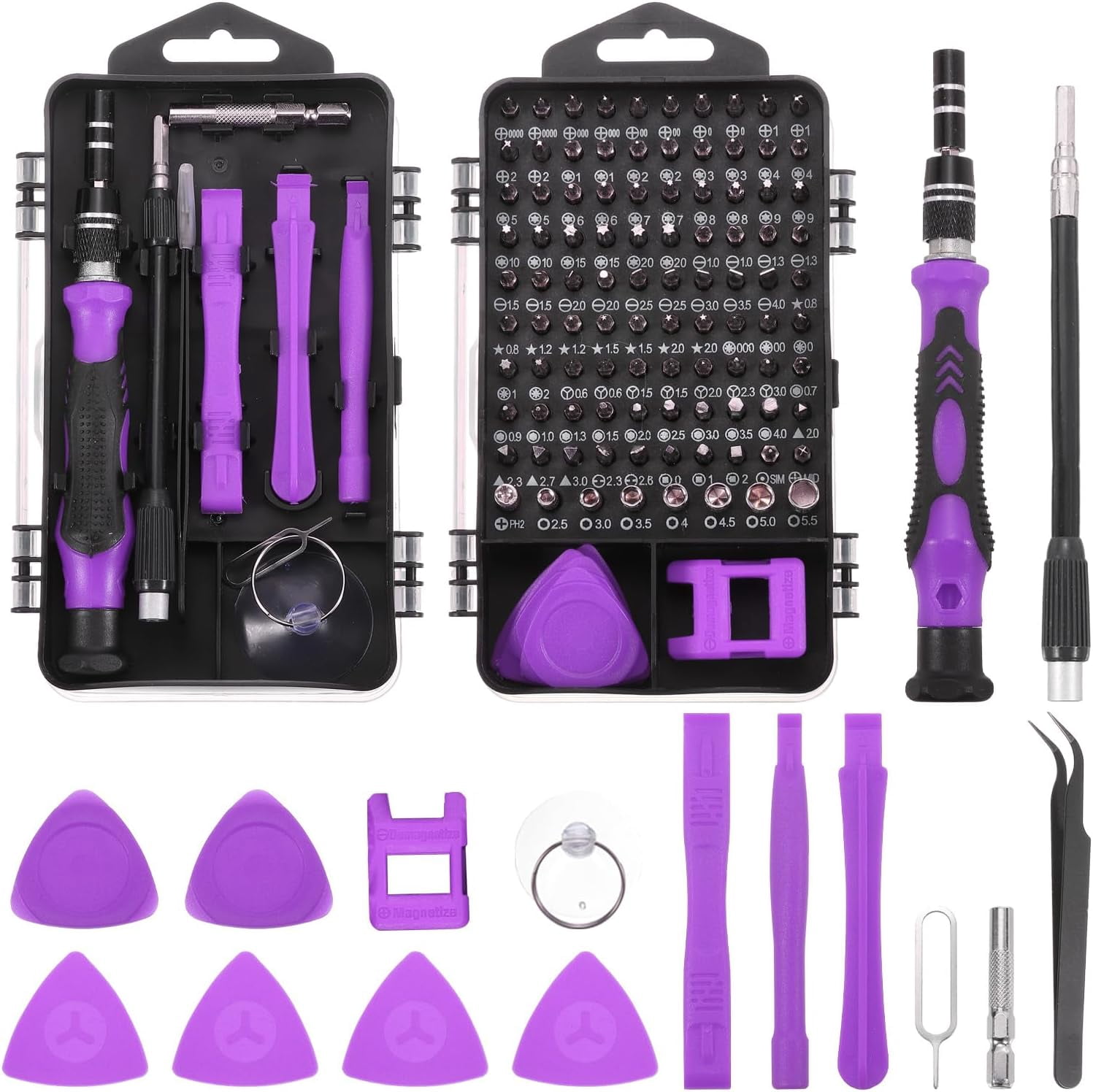 115 in 1 Magnetic Precision Screwdriver Set Electronics Repair Tools ...