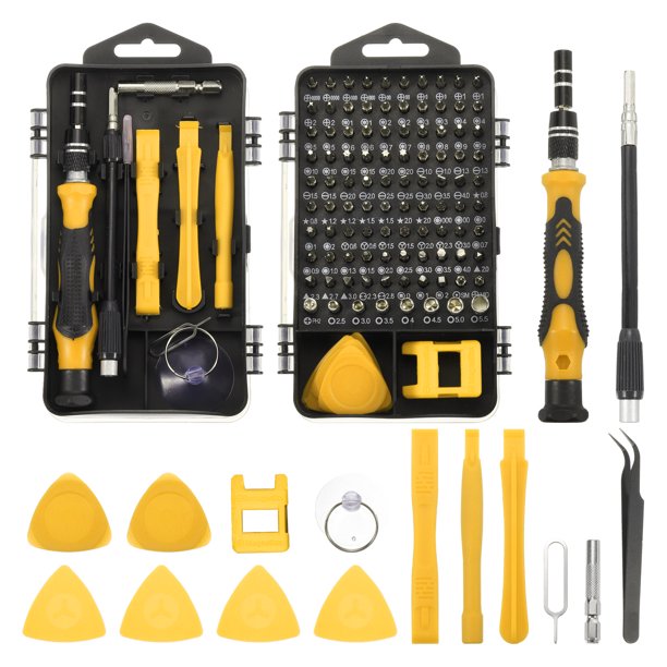 115 in 1 Magnetic Precision Screwdriver Set Electronics Repair Tools Kit for Cellphone Mobile ...