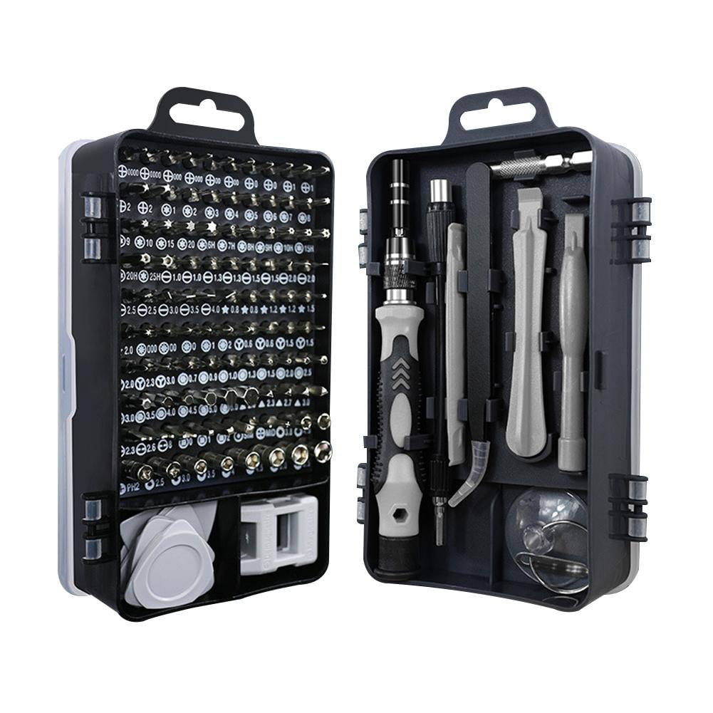 115 in 1 Repair Screwdriver Set with Case Precision Kits Magnetic Tool ...