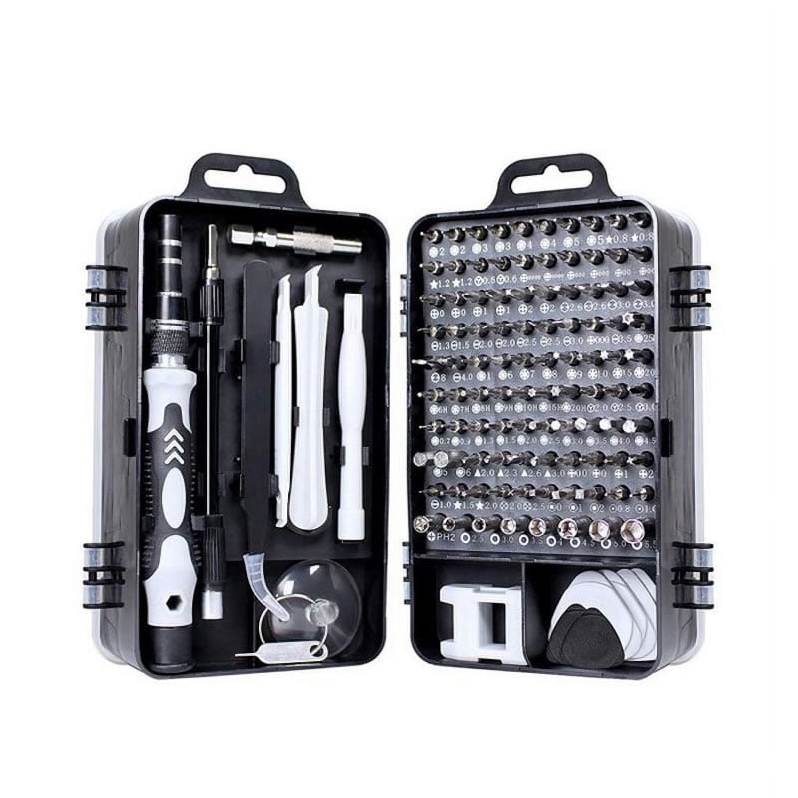 115 in 1 Screwdriver Set, magnetic DIY Precision Tool kit for Glasses ...