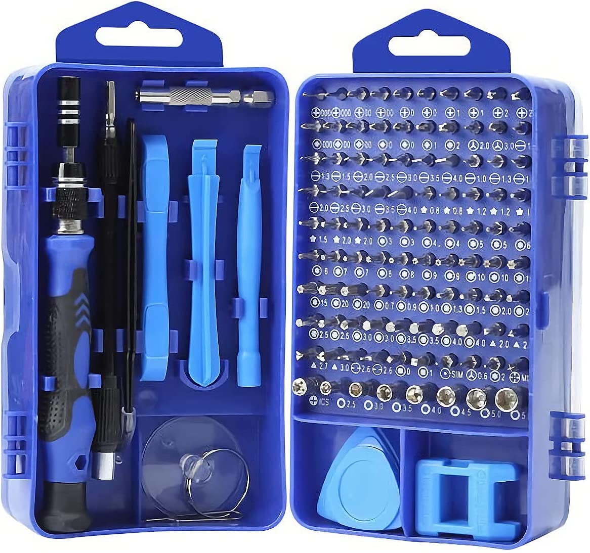 115 in 1 Screwdriver Set, magnetic DIY Precision Tool kit for Glasses ...