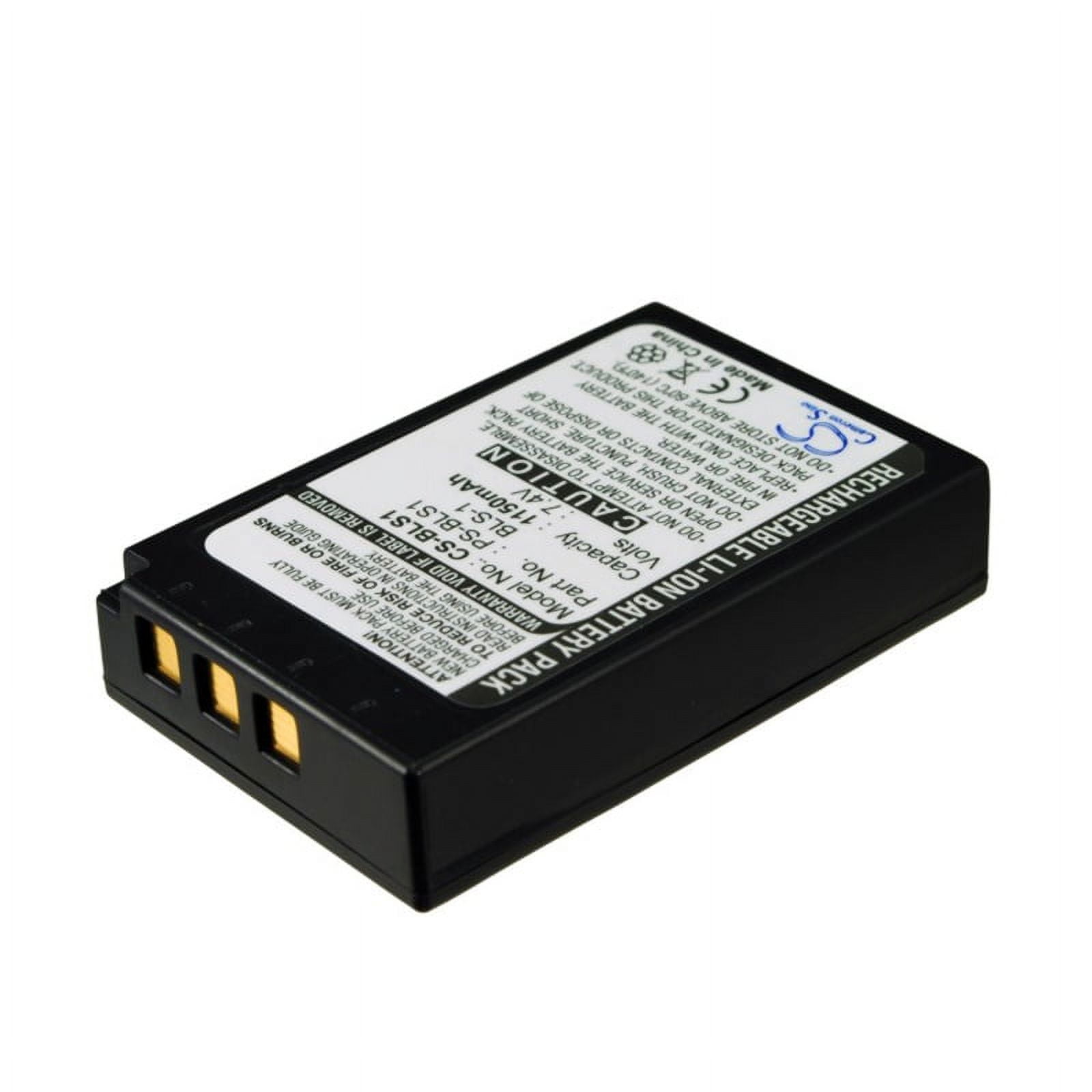 1150mAh Olympus PS-BLS1 BLS-1 Battery for E-P2 E-620 EP-1 Pen E-400 ...