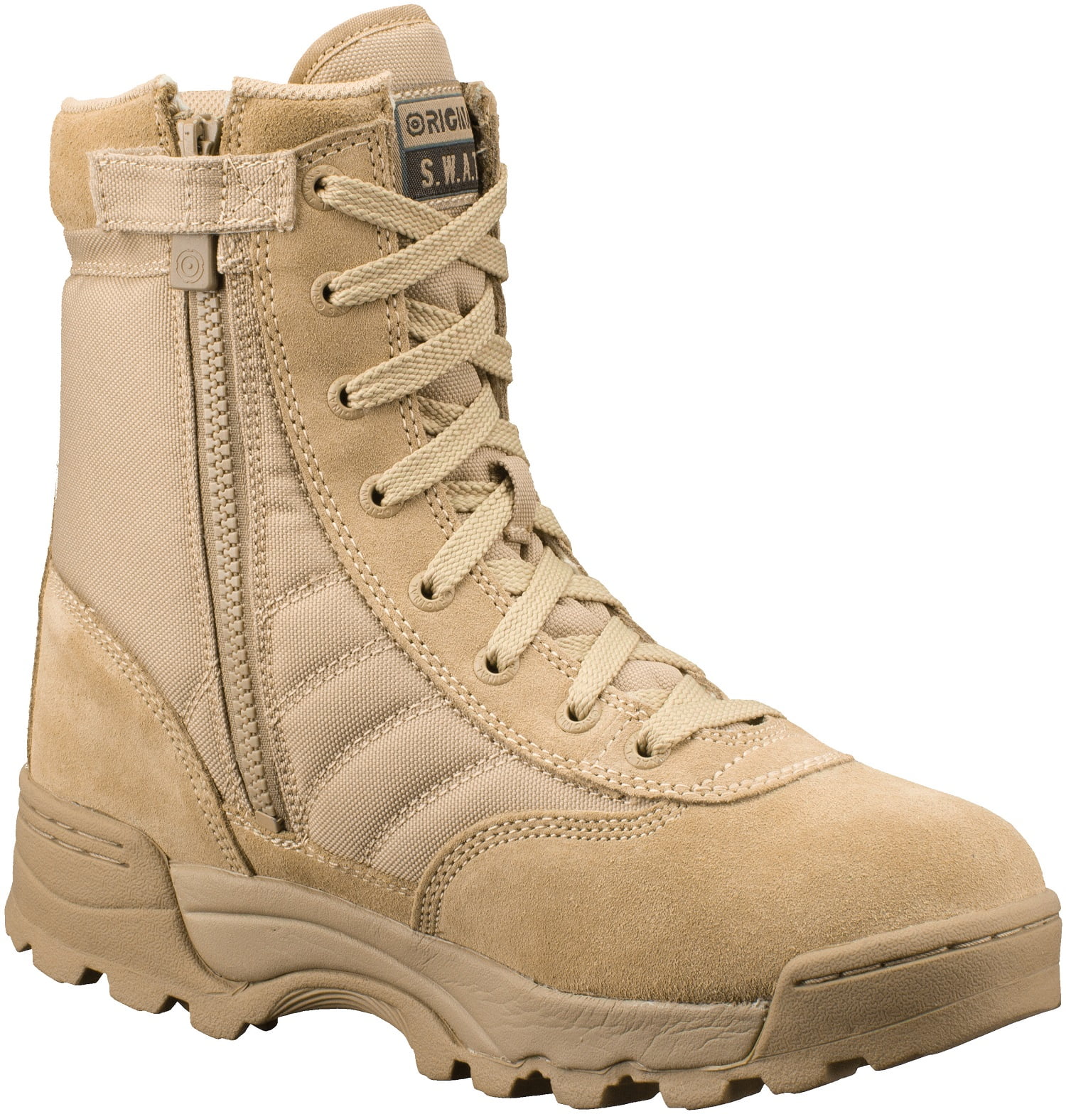 115202 Classic 9 Side-Zip Mens Tan Work Boot-7.0wide - Walmart.com