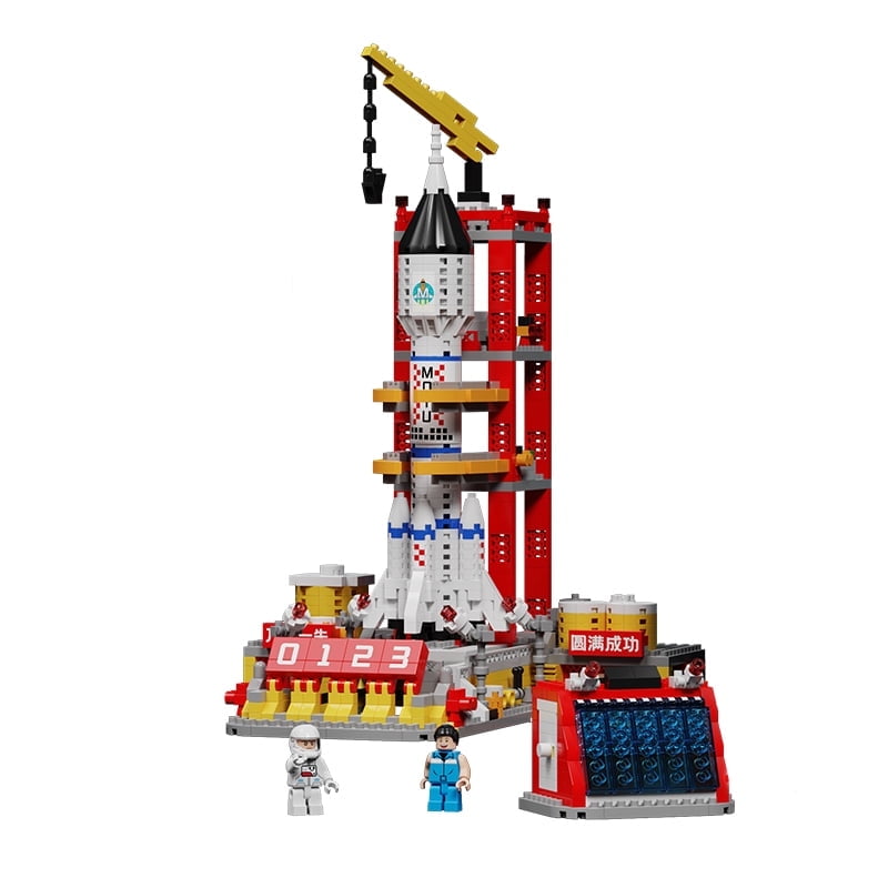 1159PCS Rocket No. 10, space station docking launch vehicle - Walmart.com