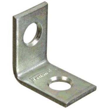 1-1/2 in. x 1-1/2 in. Inside Corner Brace, Steel, Zinc Plated (4 Pack ...