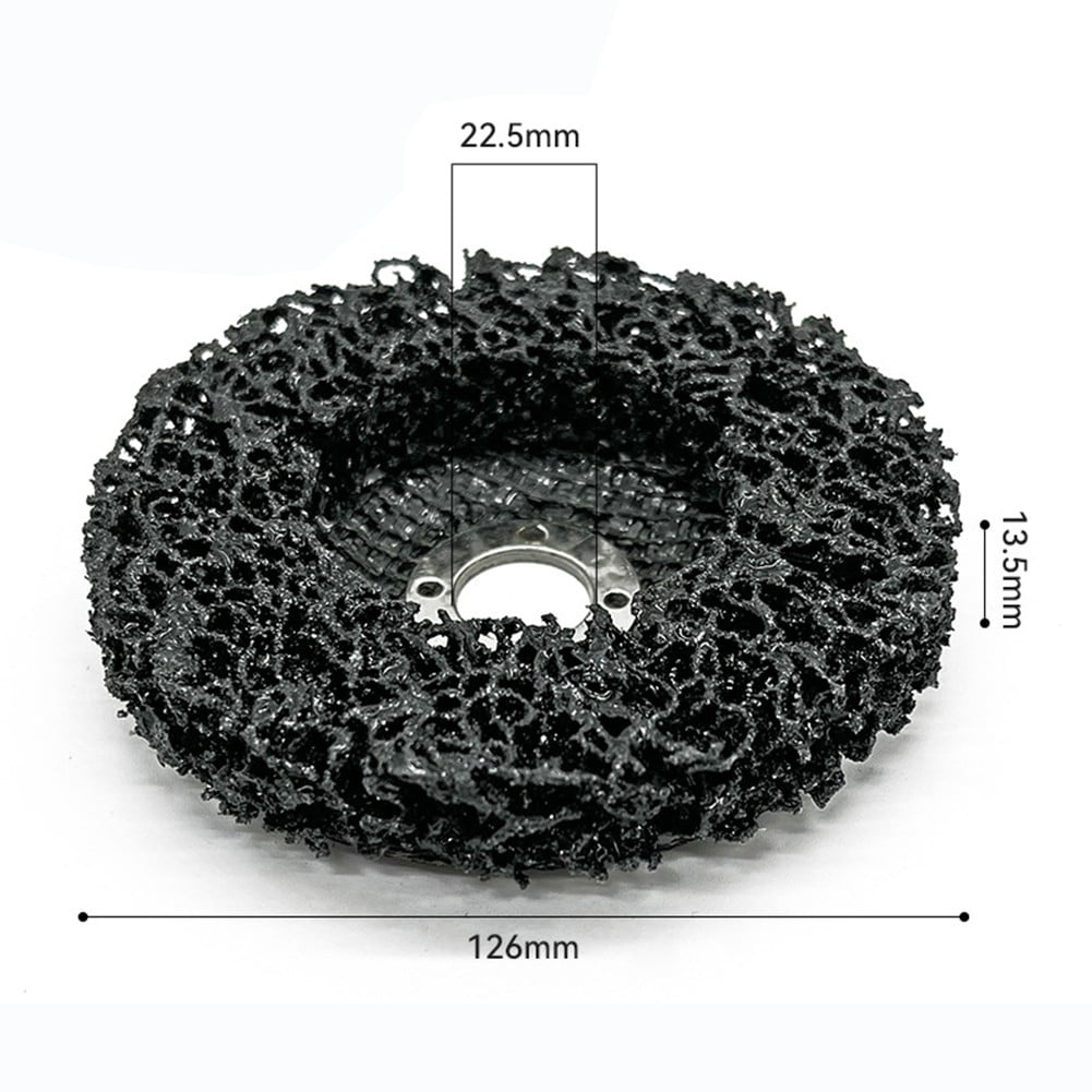 115mm/125mm Poly Strip Disc Wheel Paint Rust Removal Clean For Angle ...