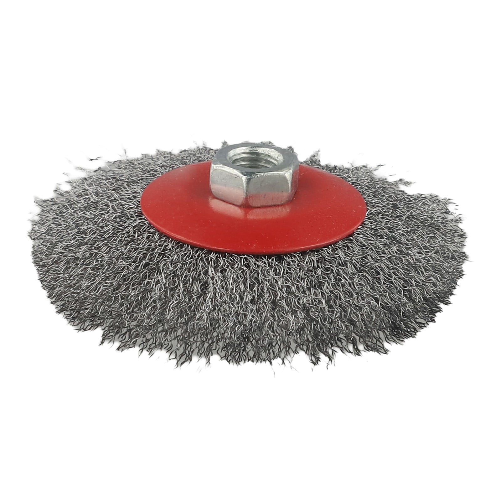 115mm For M14 Thread Rotary Steel Wire Brush Bevel Wheel Angle Grinder ...