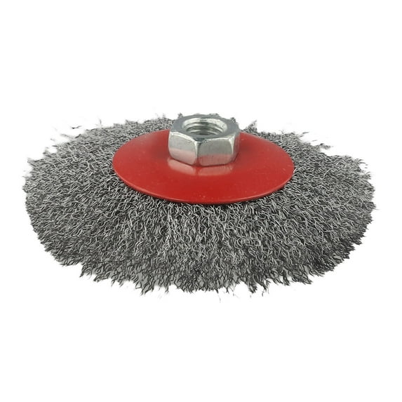 115mm For M14 Thread Rotary Steel Wire Brush Bevel Wheel Angle Grinder ...