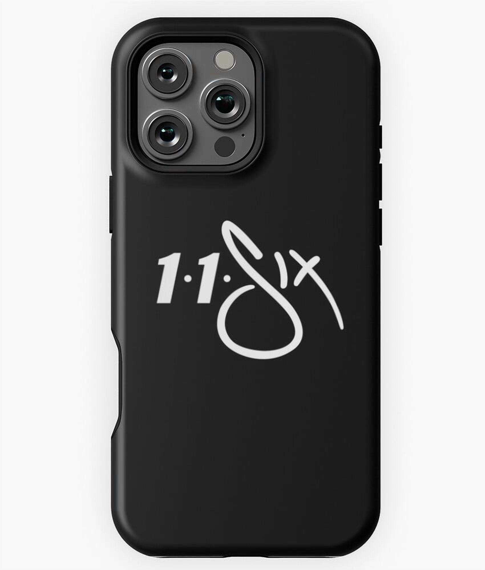 116 Logo White on Black Christian Phone Case for iPhone 16 15 14 13 12 ...
