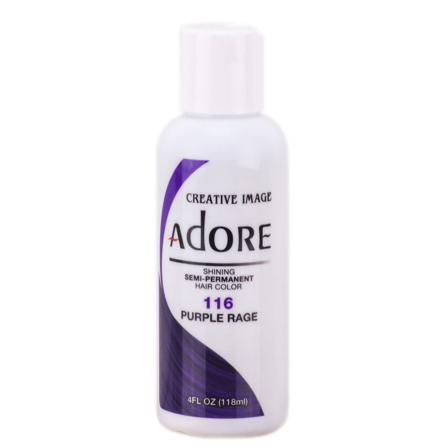 116 Purple Rage , ADORE Creative Image Shining SEMI-PERMANENT Hair ...