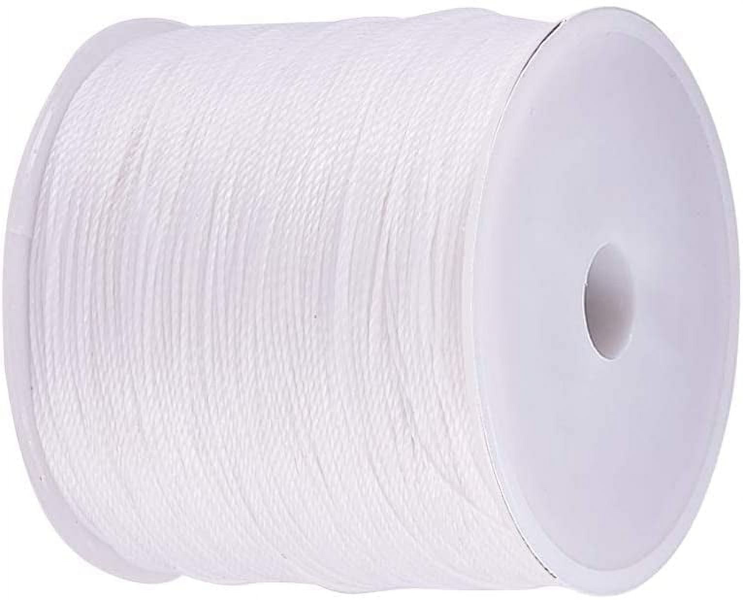 116 Yards Waxed Cord Polyester Waxed Polyester Thread 0.5mm Round ...