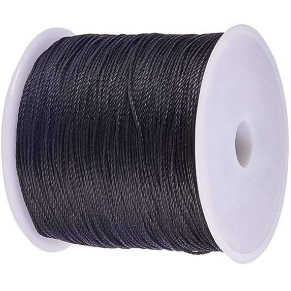 116 Yards Waxed Cord Polyester Waxed Polyester Thread 0.5mm Round ...
