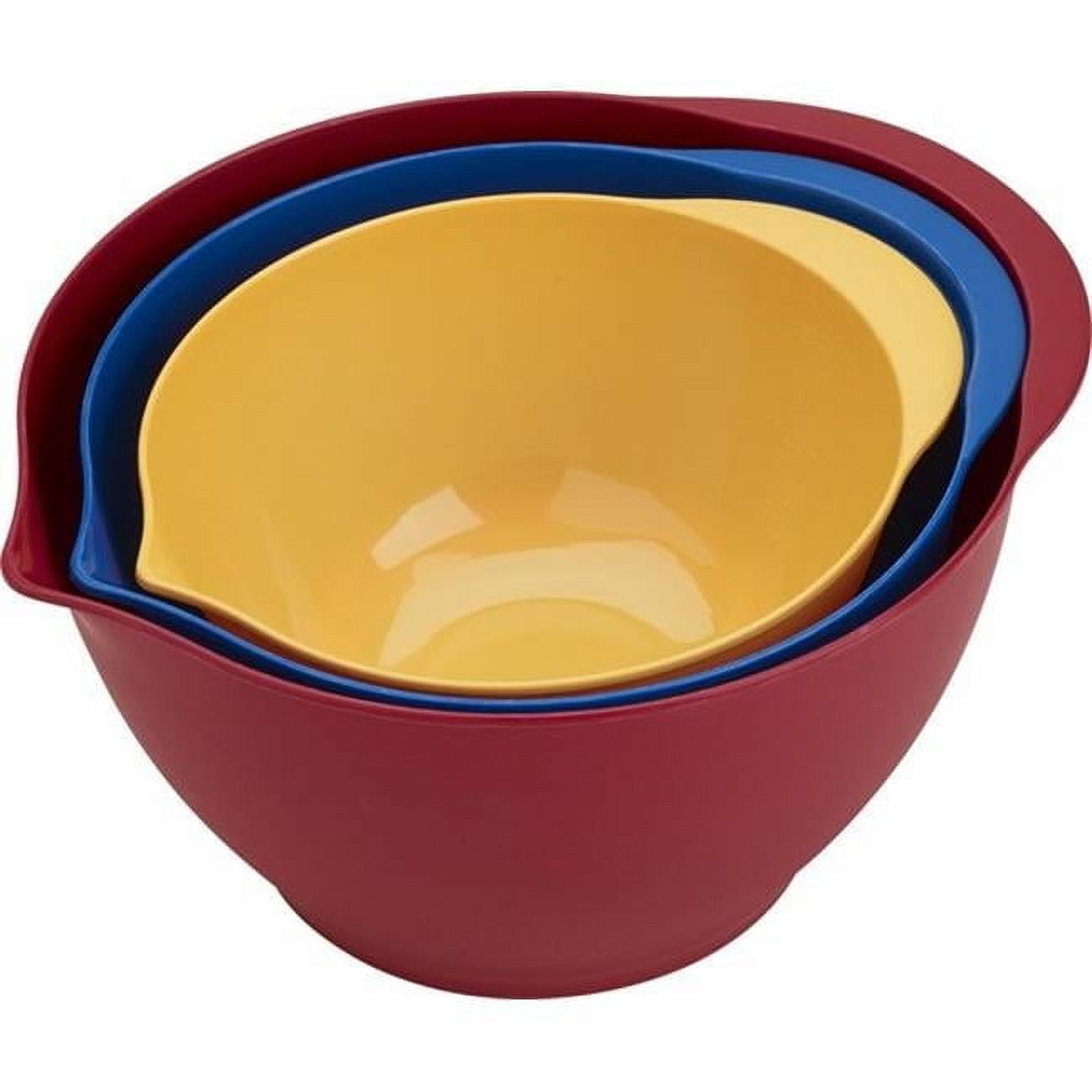 11620 Plastic Mixing Bowl Set, 3 Piece - Walmart.com