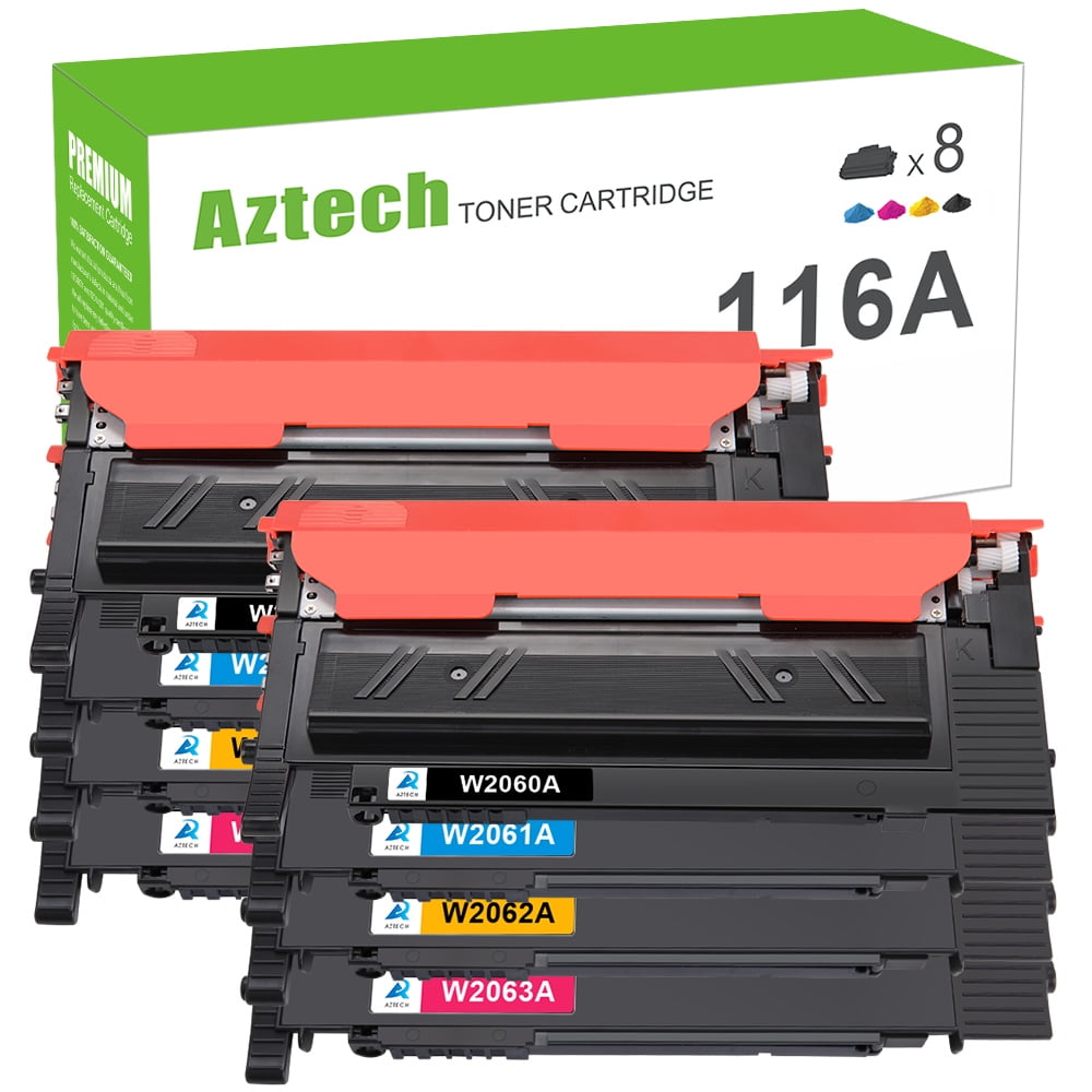 116A Toner Cartridges With Chip Compatible for HP 116A W2060A Color LaserJet MFP 179Fnw 178nw ...