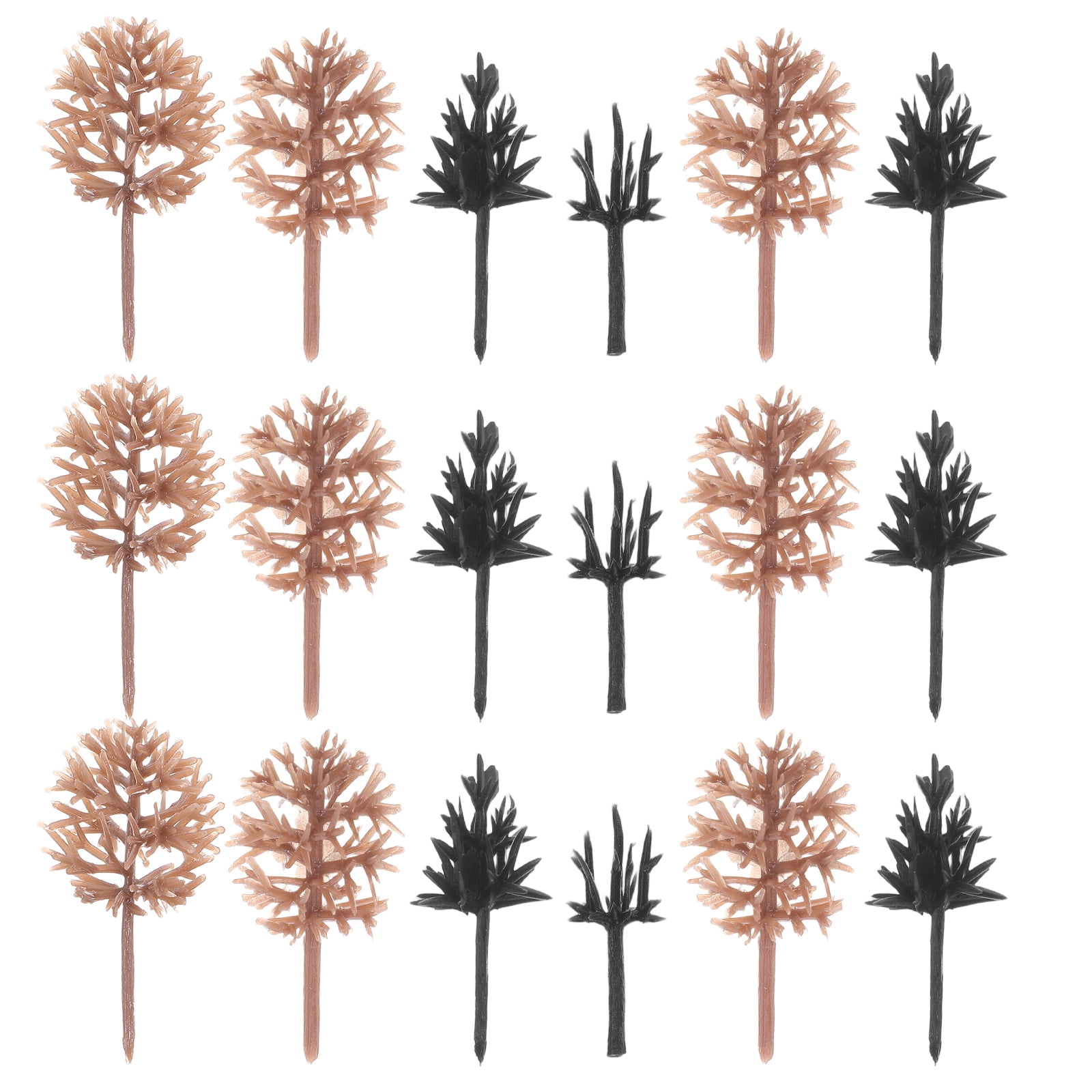 116pcs Mini Tree: Mixed Model Trees for Crafts Micro Landscape Scenery ...
