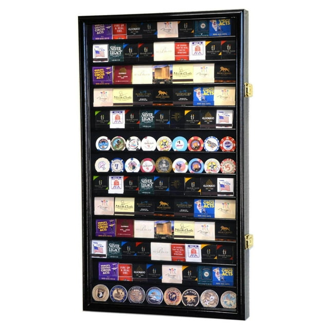 117 Matches Matchbook Display Case Cabinet - Walmart.com
