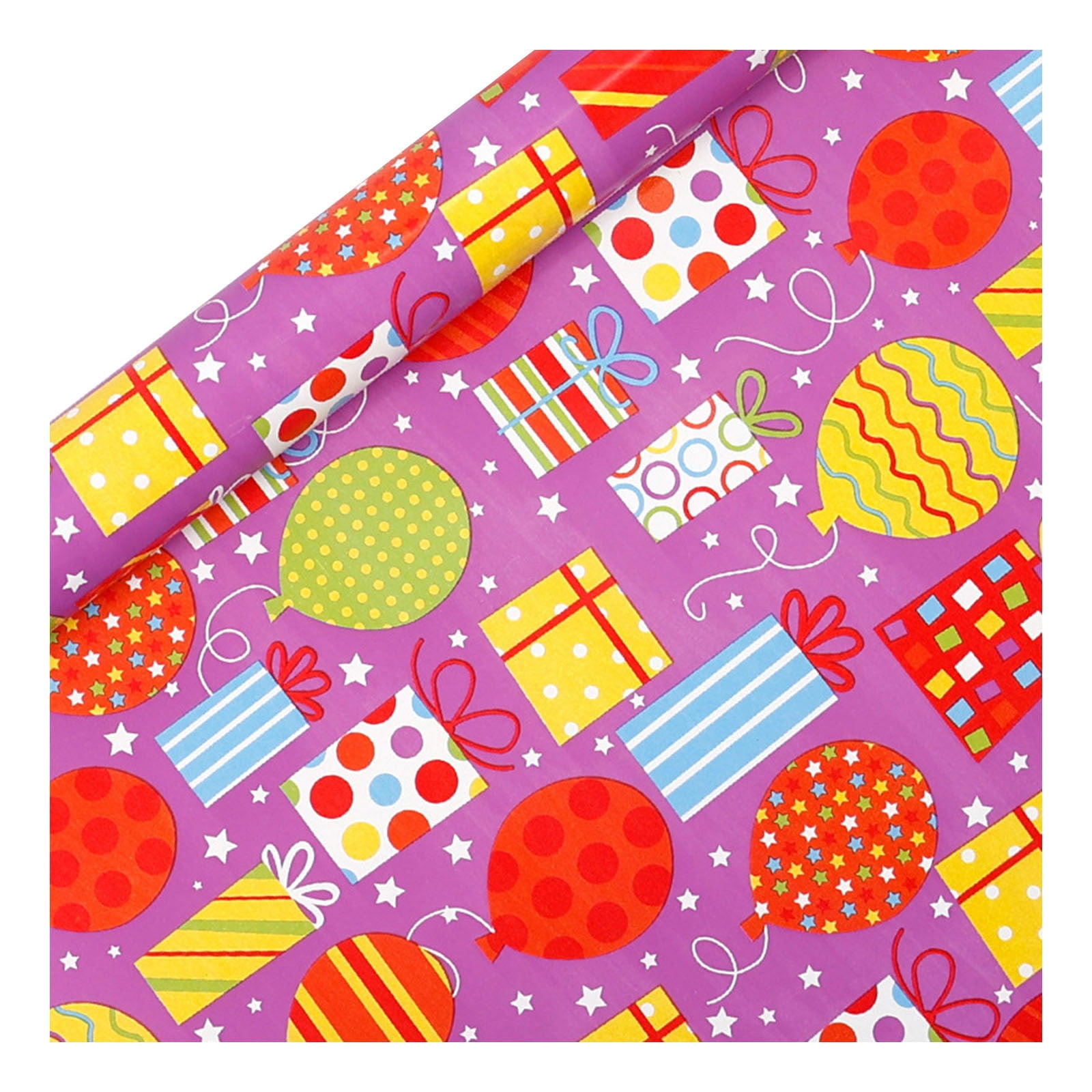 118.1''*16.9'' Birthday Gift Wrapping Paper Mini Roll Paper Roll ...