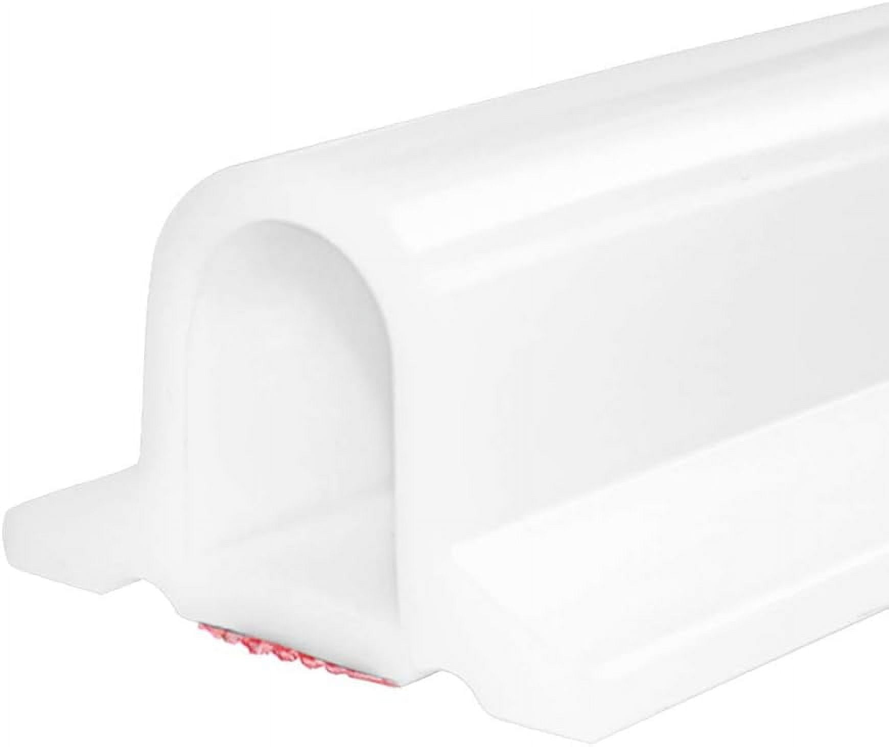 118 Inch Collapsible Shower Threshold Water Dam, Silicone Shower Water ...