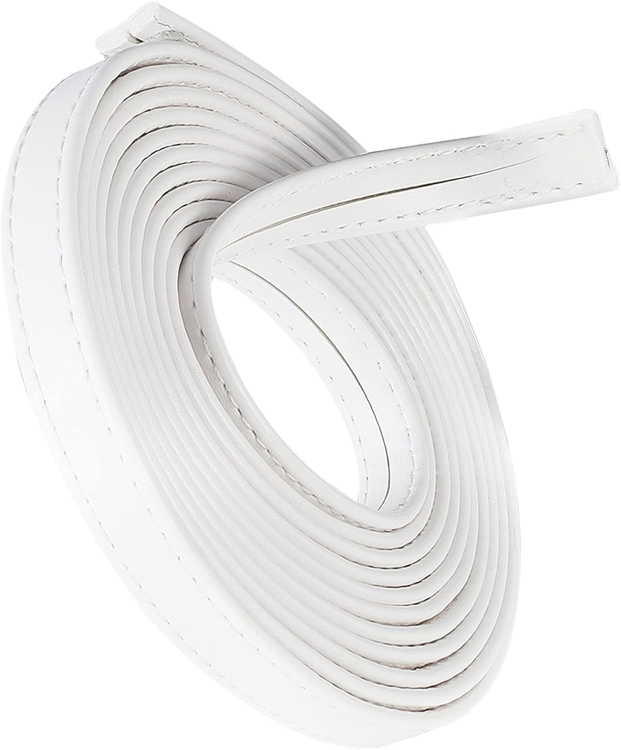 118 Inches Double Sided Leather Strip Straps 0.5 inch Wide Flat Cord ...