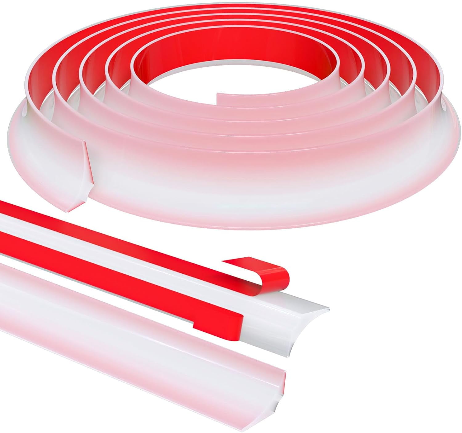 118" Shower Threshold Water Dam, Double-sided Self-adhesive Shower ...