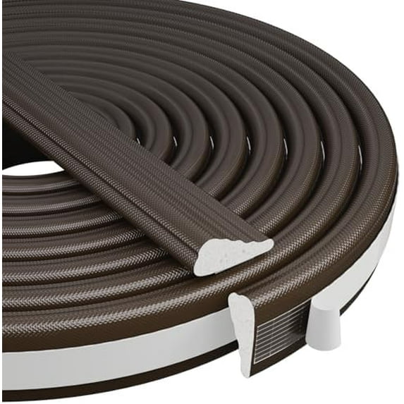 118” Wedge-Shape Foam Window Weather Stripping Door Seal Strip ...