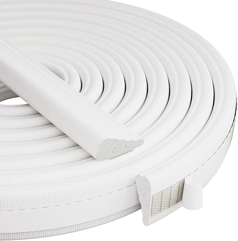 118” Wedge-Shape Foam Window Weather Stripping Door Seal Strip ...