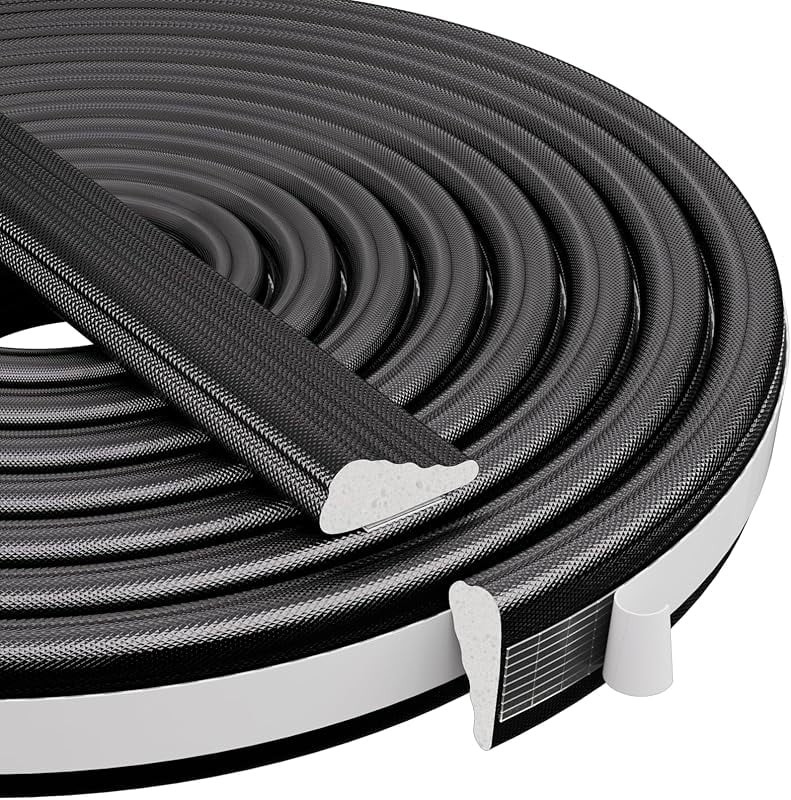 118” Wedge-Shape Foam Window Weather Stripping Door Seal Strip ...