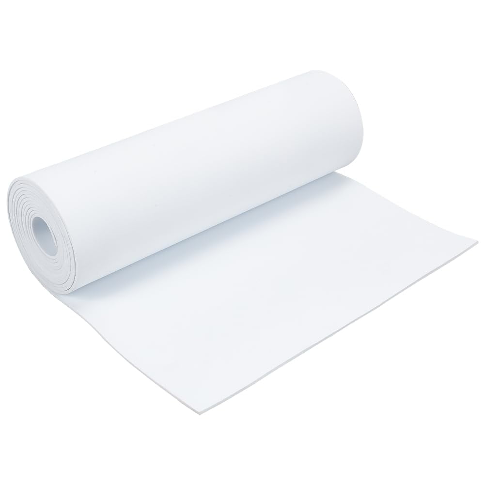 118 inch White EVA Foam Sheets Roll 13.7inch Wide Foam Seal Strips 3mm ...