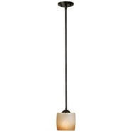Parkhurst Collection Six-Light New Traditional Brushed Bronze Clear ...