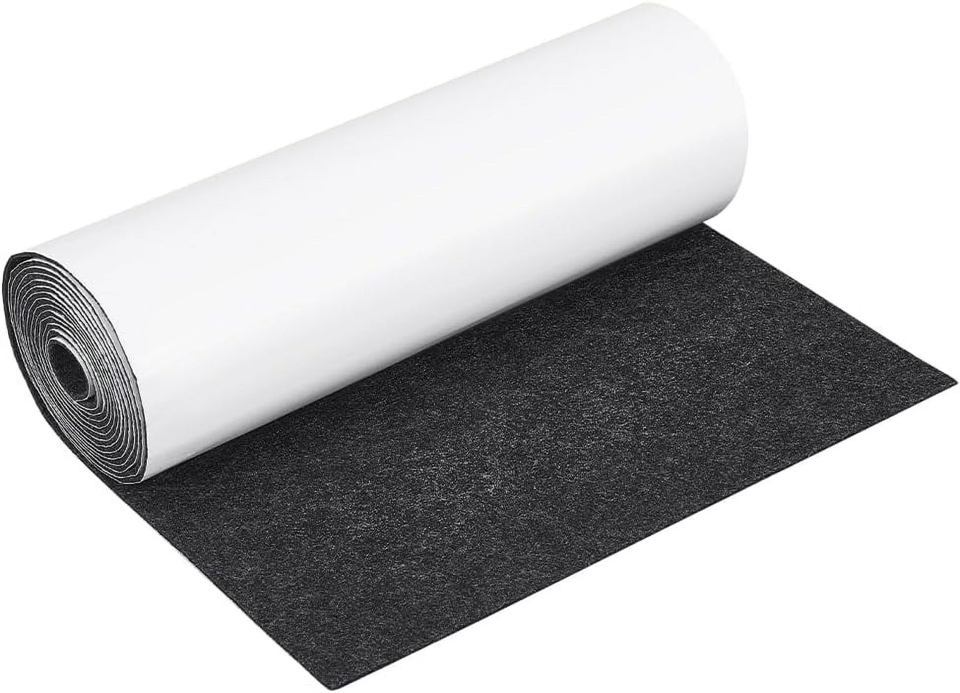 118x11.8 inch Dark Gray Self Adhesive Felt Roll Felt Fabric Shelf Liner ...