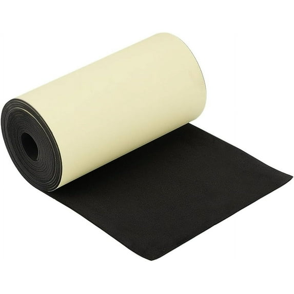 118x7.87 Inch Black Self Adhesive EVA Foam Roll 2mm Thick Waterproof ...