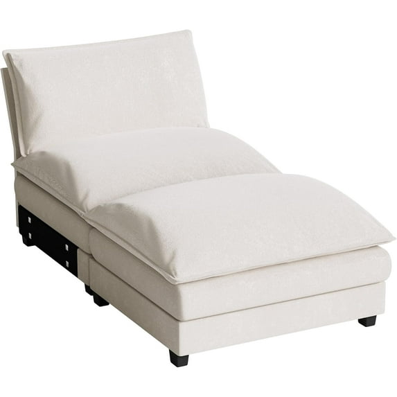 119" Modular Sectional Sofa, L Shaped Sofa Couch with Reversible ...