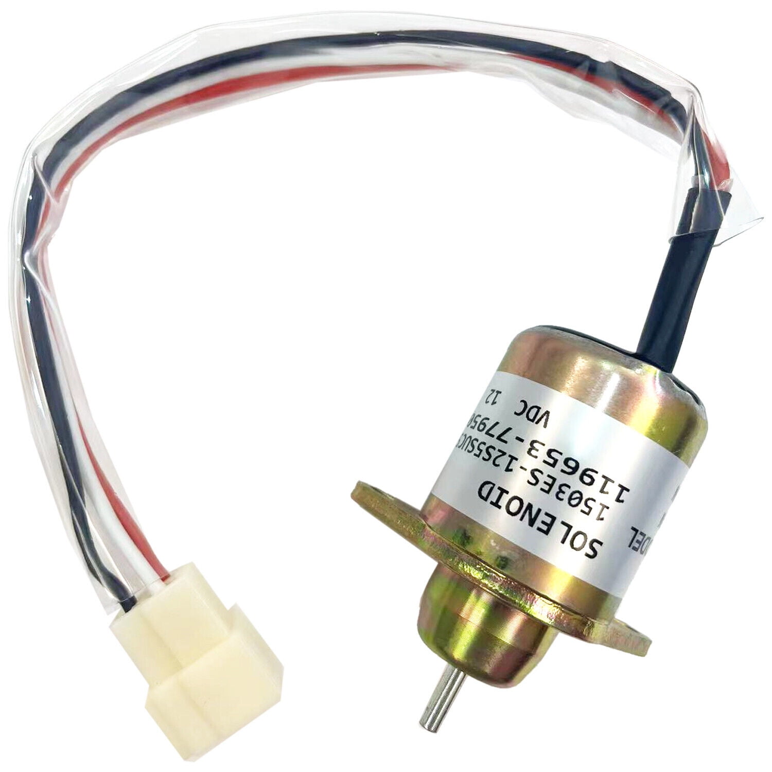 119653-77950 Fuel ShutOff Solenoid 1503ES-12S5SUC5S Replace For Yanmar ...