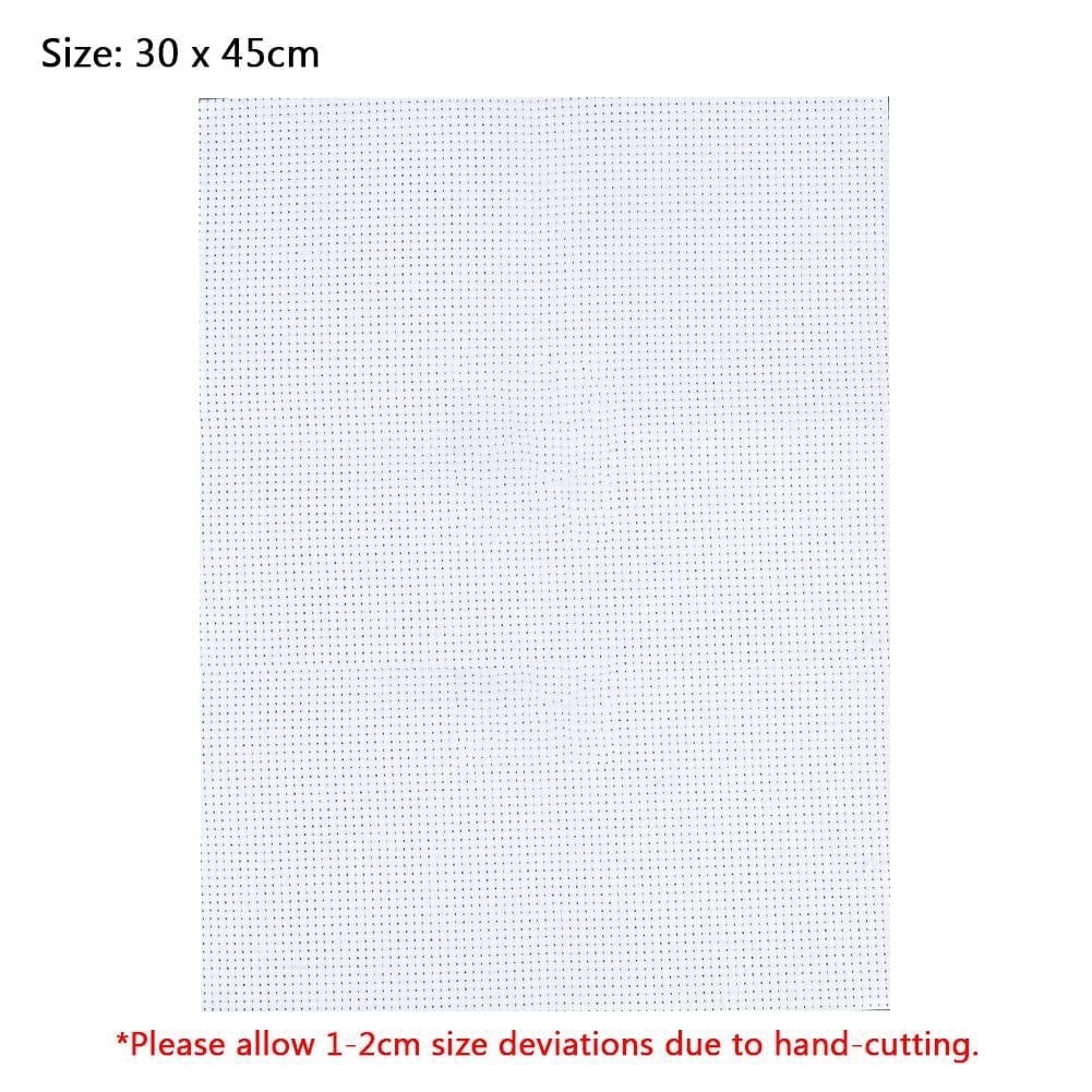 11Ct Aida Cloth Cotton Embroidery Cross Stitch Fabric Diy Handcraft ...