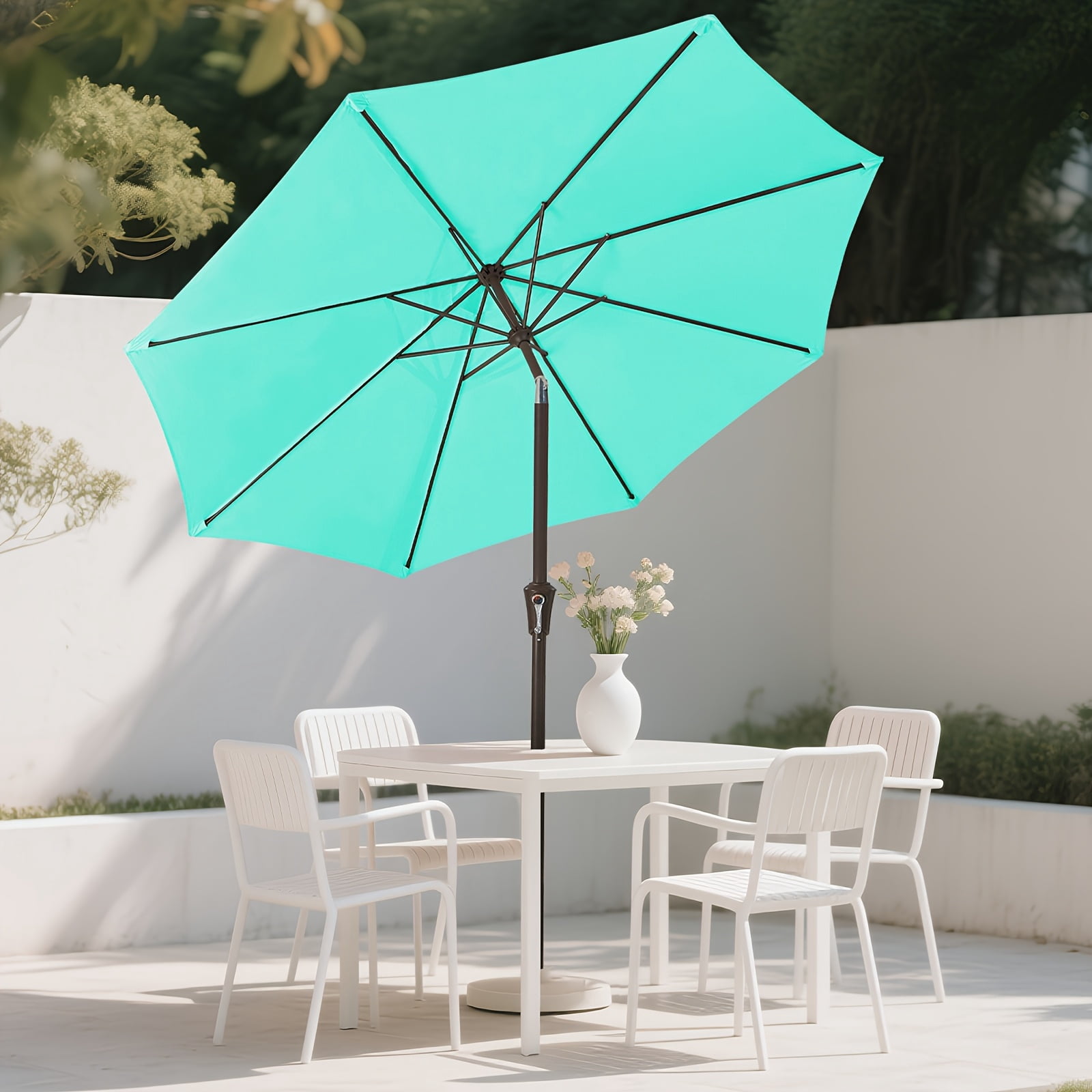 11FT Large Outdoor Patio Umbrella - Durable UV Protection, Waterproof ...