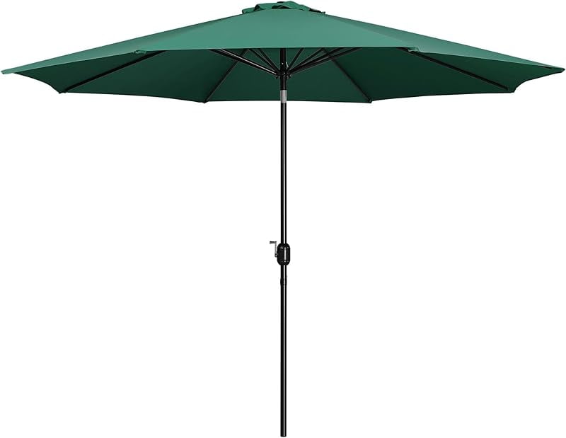 11FT Patio Umbrella Outdoor Umbrella Patio Yard Market Table Sun Shade ...
