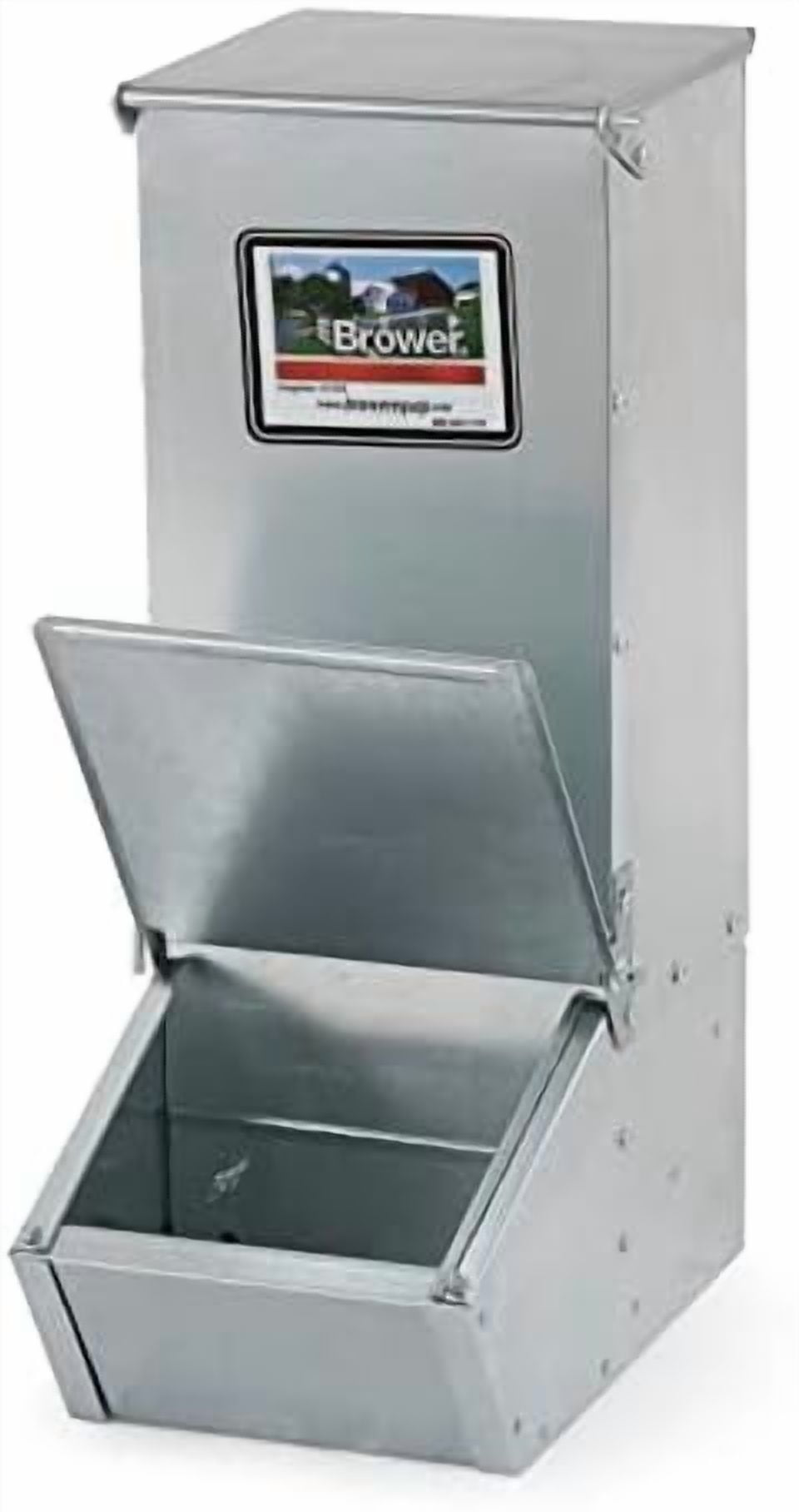 11H Single Door Automatic Easy Hog Feeder for Supplemental Feeding, 4 ...