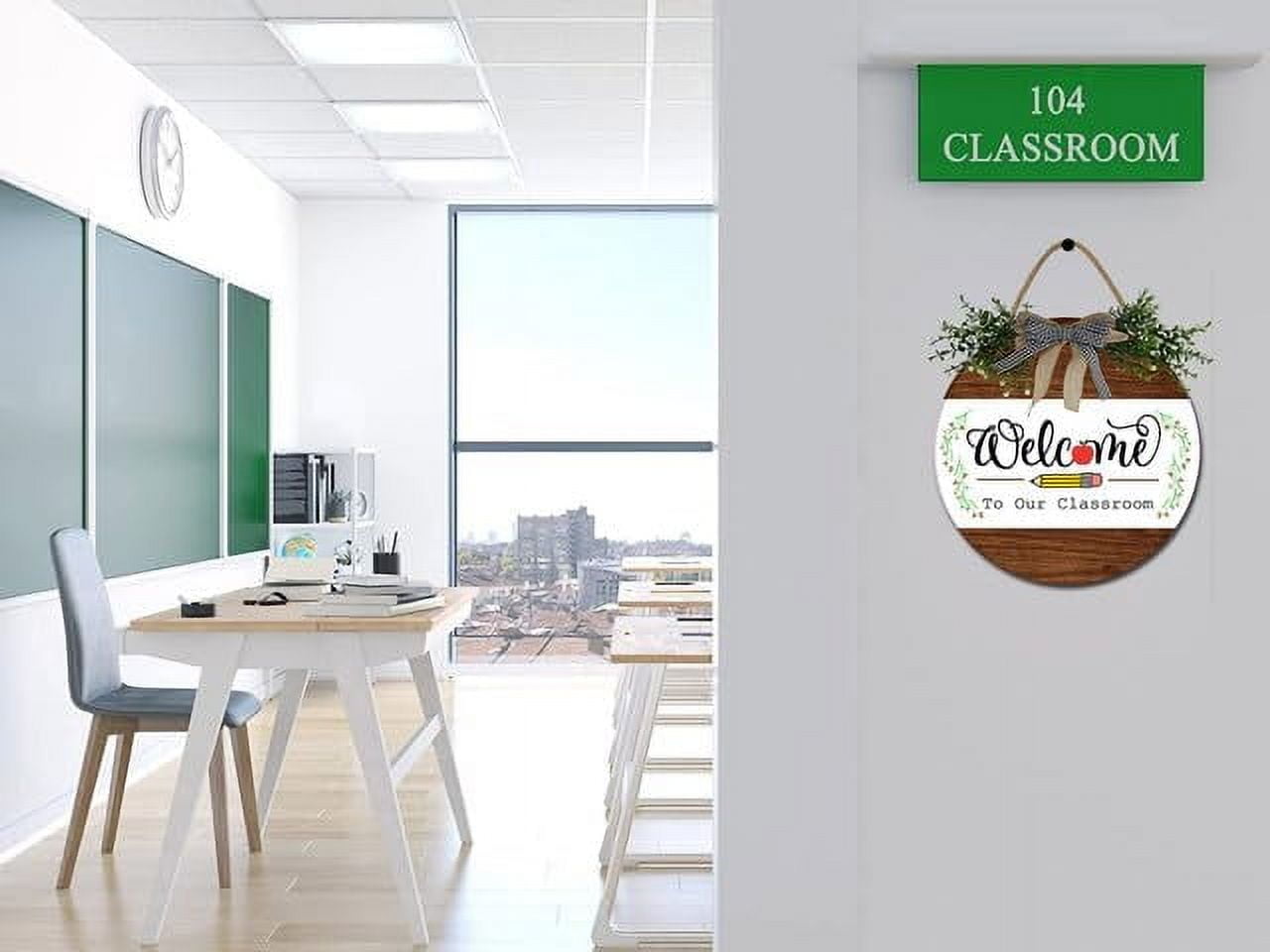 11IN Welcome To Our Classroom Sign For Classroom Door Decorations ...