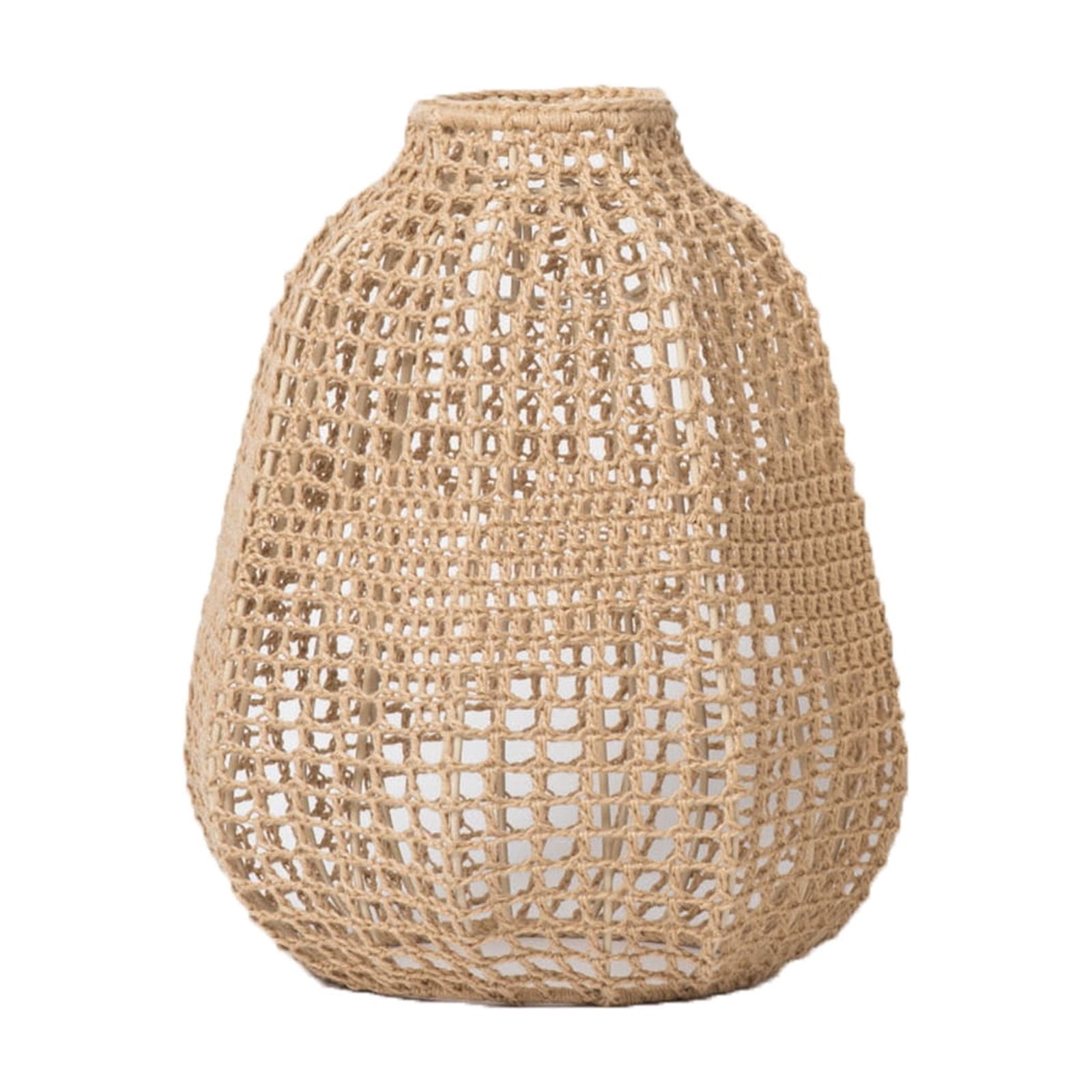 11In Vintage Hand-Woven Lamp Shade Rattan Pendant Lampshade, Hanging ...