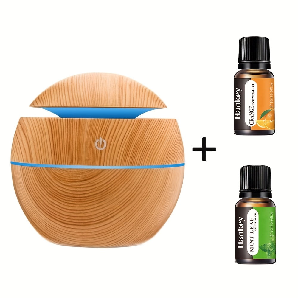 11J11H11 Mini Aromatherapy Humidifier Relaxing Cool Mist With Color ...